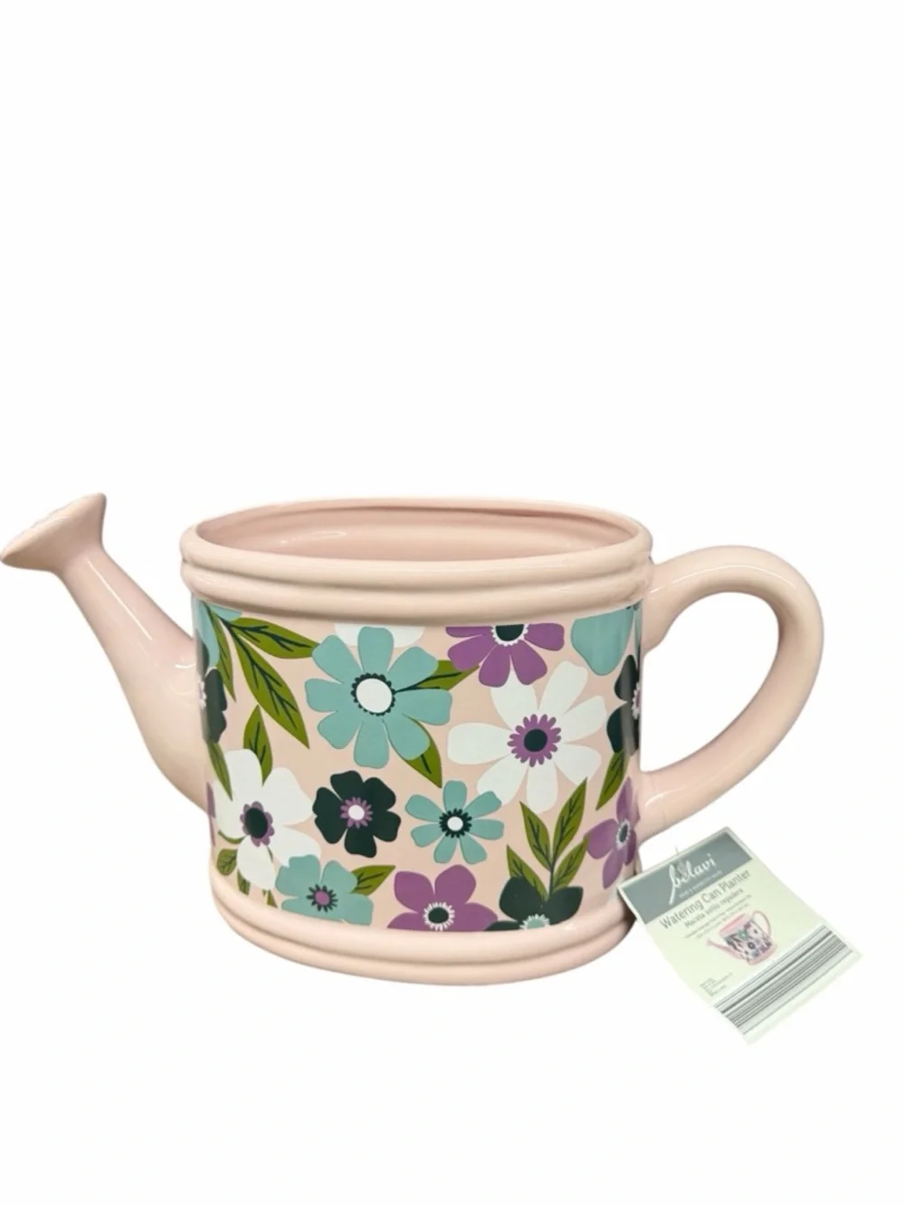 Belavi | Accents | Belavi Floral Watering Can Planter | Poshmark